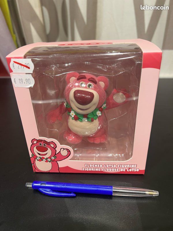 Figurine Lotso Disney Floquée Grand Chester ( Enesco ), neuf et jamais ...