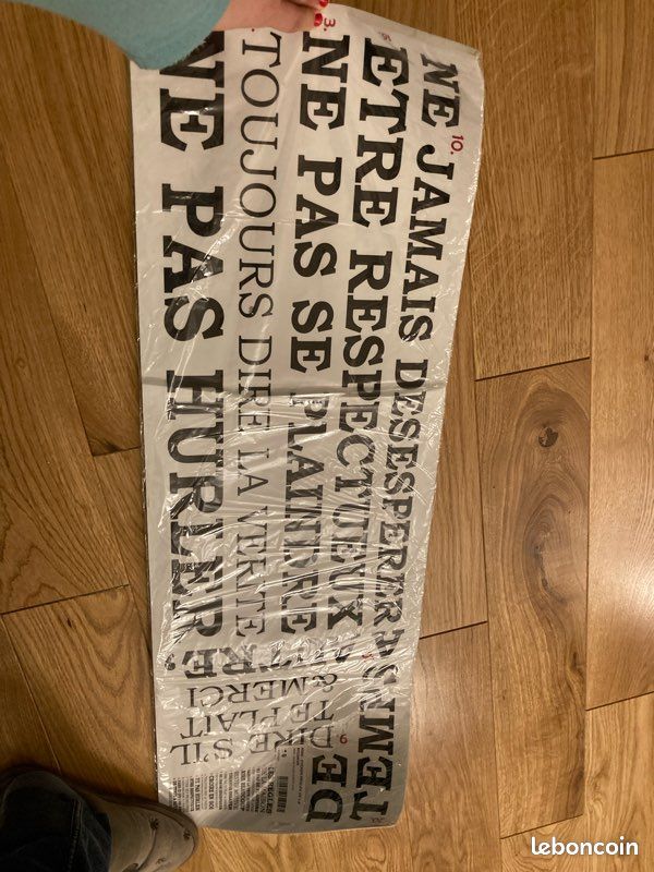 Sticker « phrases de maison » neuf - Décoration