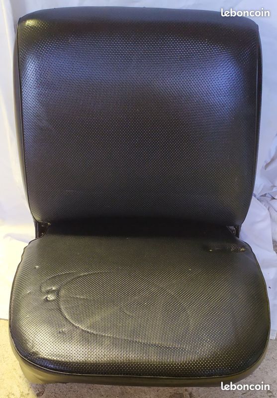 Siège de voiture vintage noir - Équipement auto