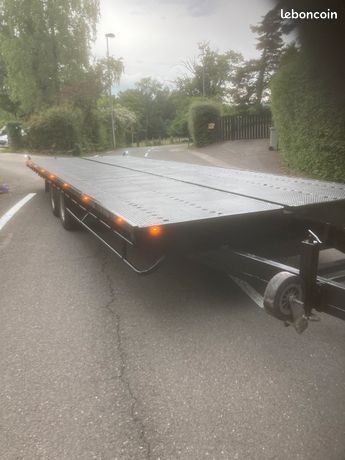 Remorque porte voiture d'occasion - Équipement auto - leboncoin