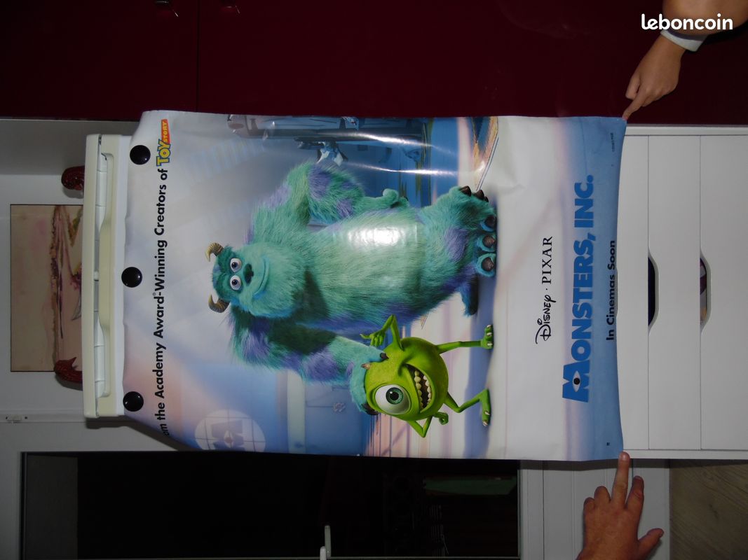 L'affiche originale du film "Monster Corporation" - Collection