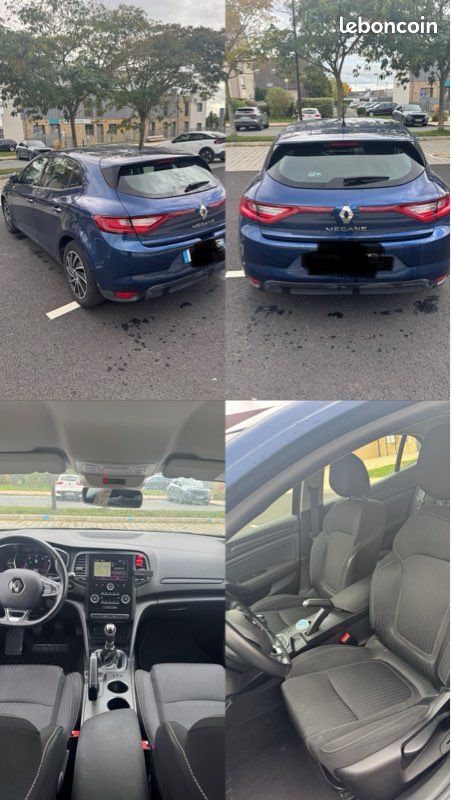 Renault Mégane 4 1.5 blue DCI 115ch - Voitures