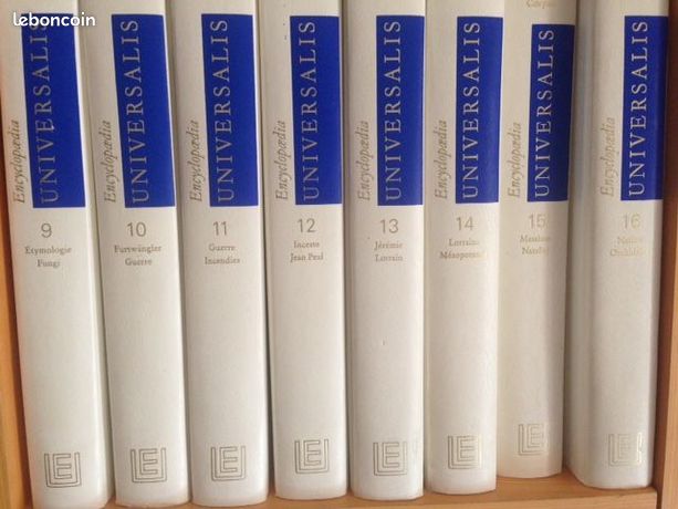 Encyclopedie universalis -Livres d'occasion - leboncoin