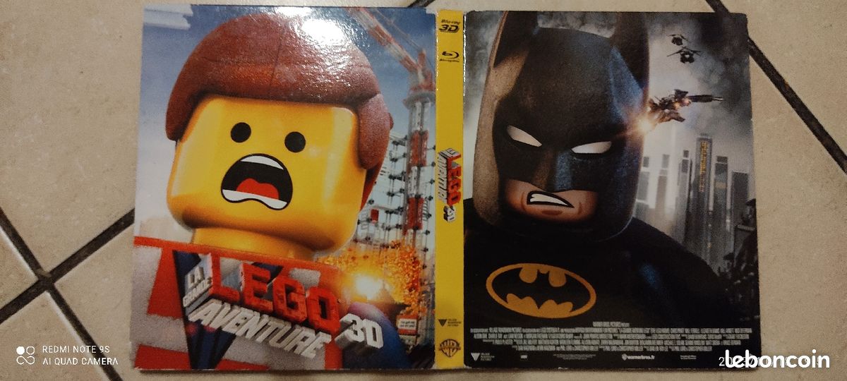 3 Blu Ray 3 aventures de Lego - DVD - Films