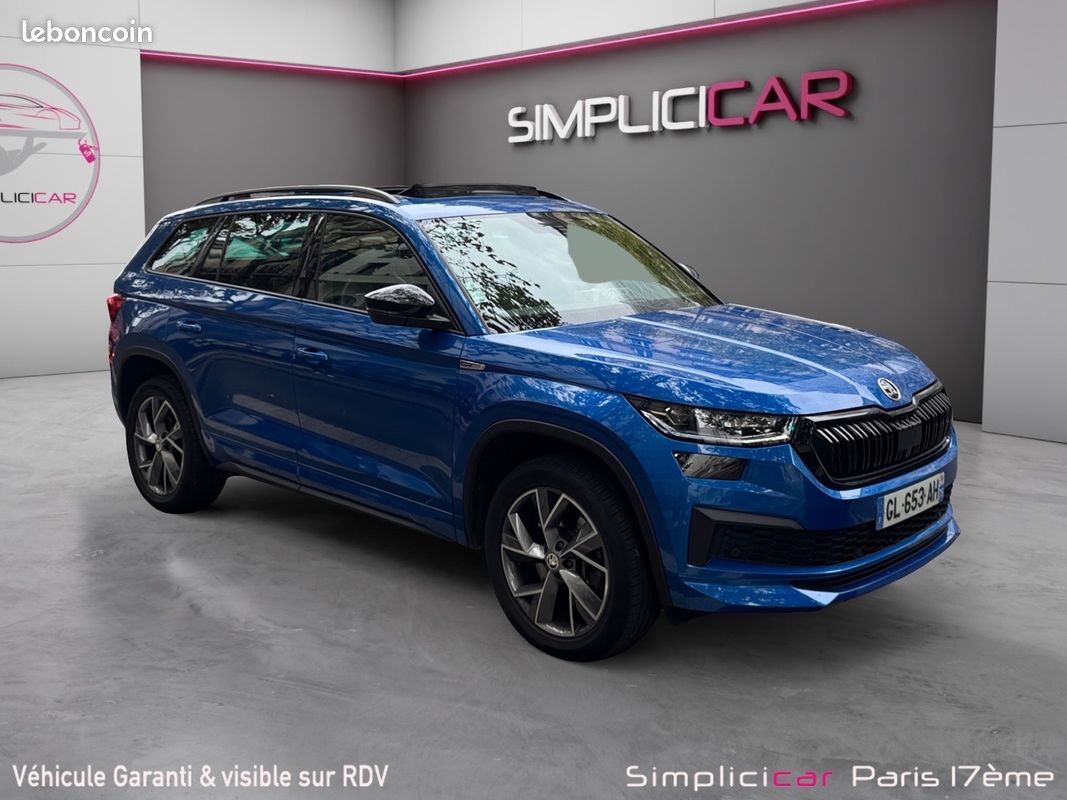 SKODA KODIAQ 2.0 TDI 150 SCR DSG7 4x4 7pl Sportline/ TOIT OUVRANT ...