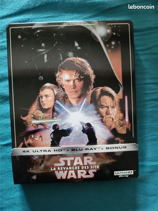 Steelbook 4k Star Wars Épisode III - DVD - Films