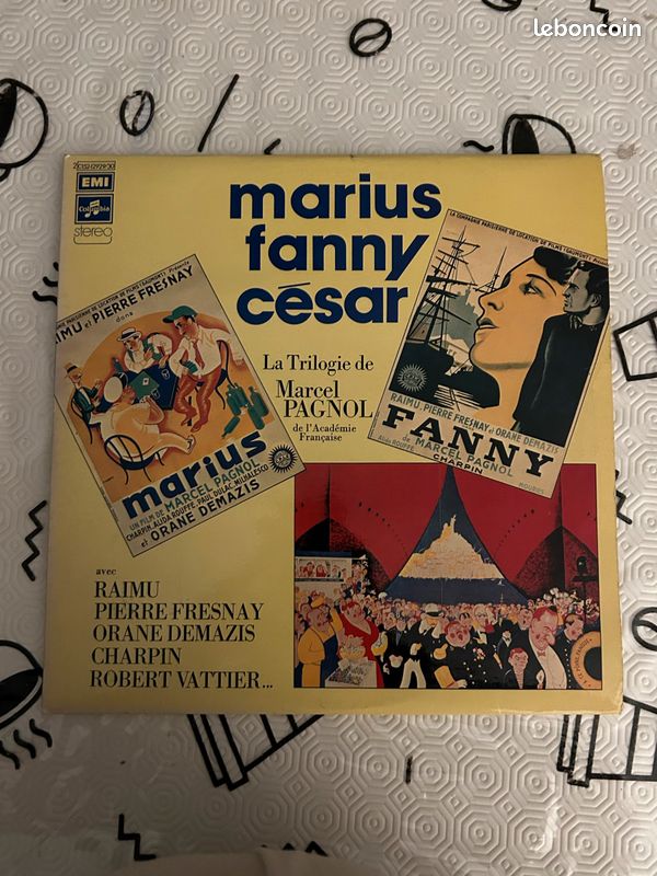Vinyle marcel pagnol la trilogie marius fanny cesar - CD - Musique