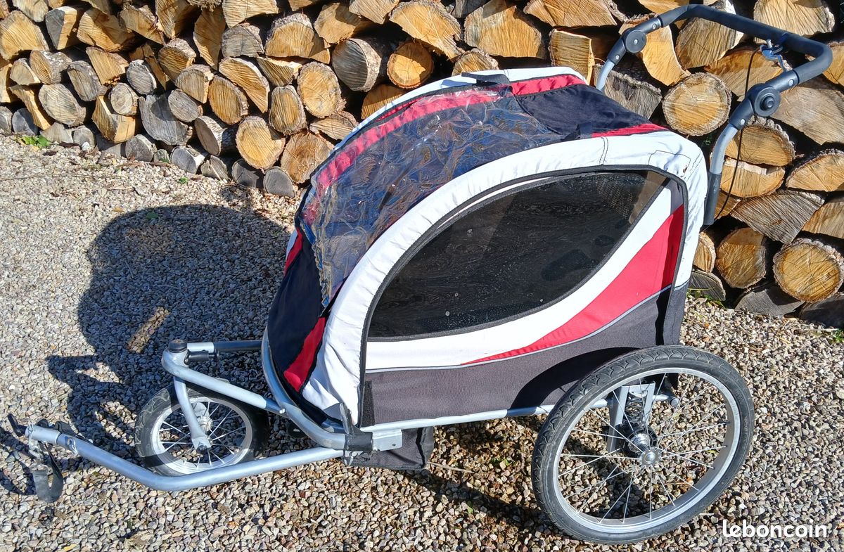 Remorque vélo poussette - Équipements vélos