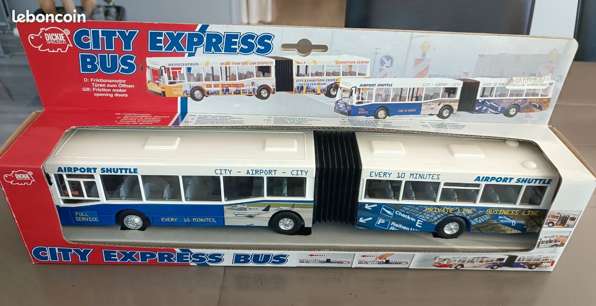 Navette City Express Bus marque Dickie Spielzeug - Jeux & Jouets