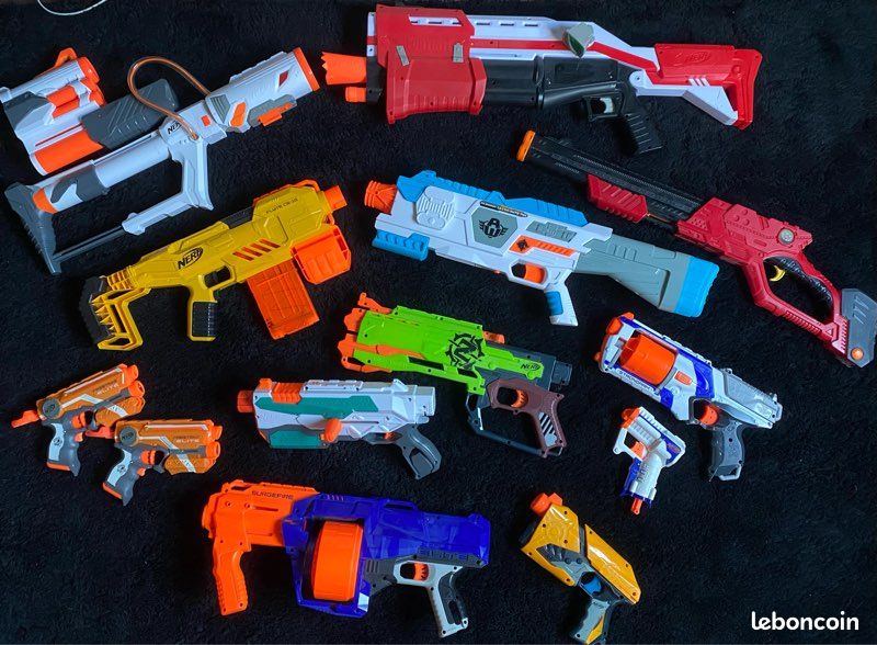 NERF Modulus Tri-Strike Blaster, Multi - Jeux & Jouets