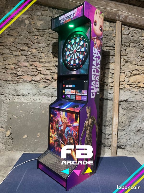 Borne dart cab Retour vers le garantie 3 ans écran 24 pouces son 2.1 ...