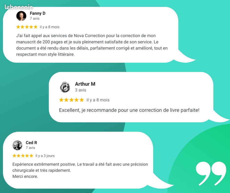 Correcteur pour tous vos documents - Autres services