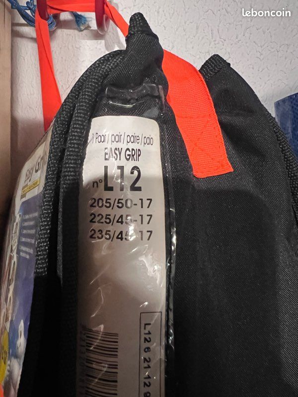 Chaîne chaussette easygrip L12 - Équipement auto