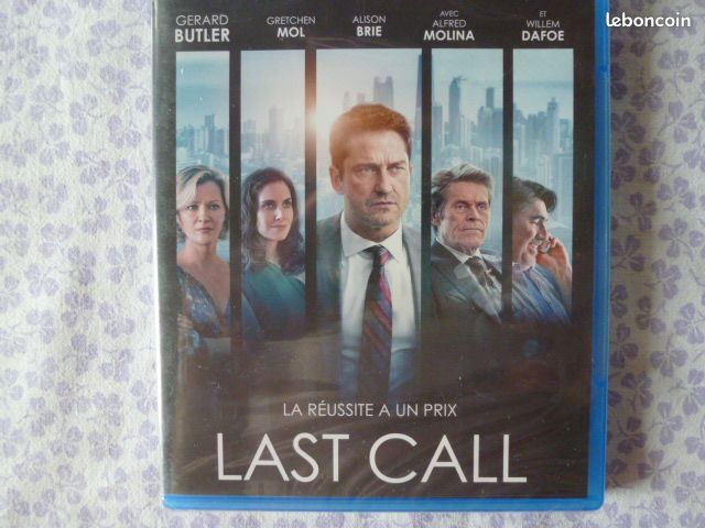 Last call, Butler Dafoe Molina, bluray neuf - DVD - Films