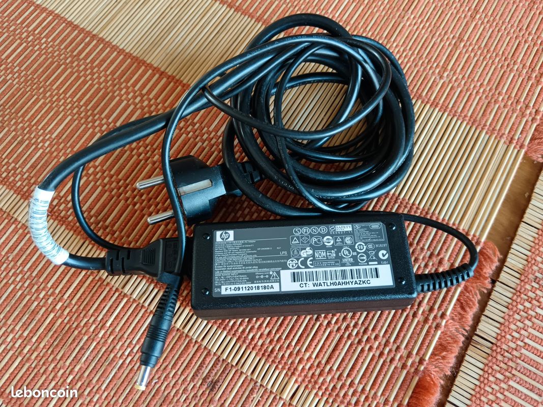 Chargeur ordi portable HP - Accessoires informatique