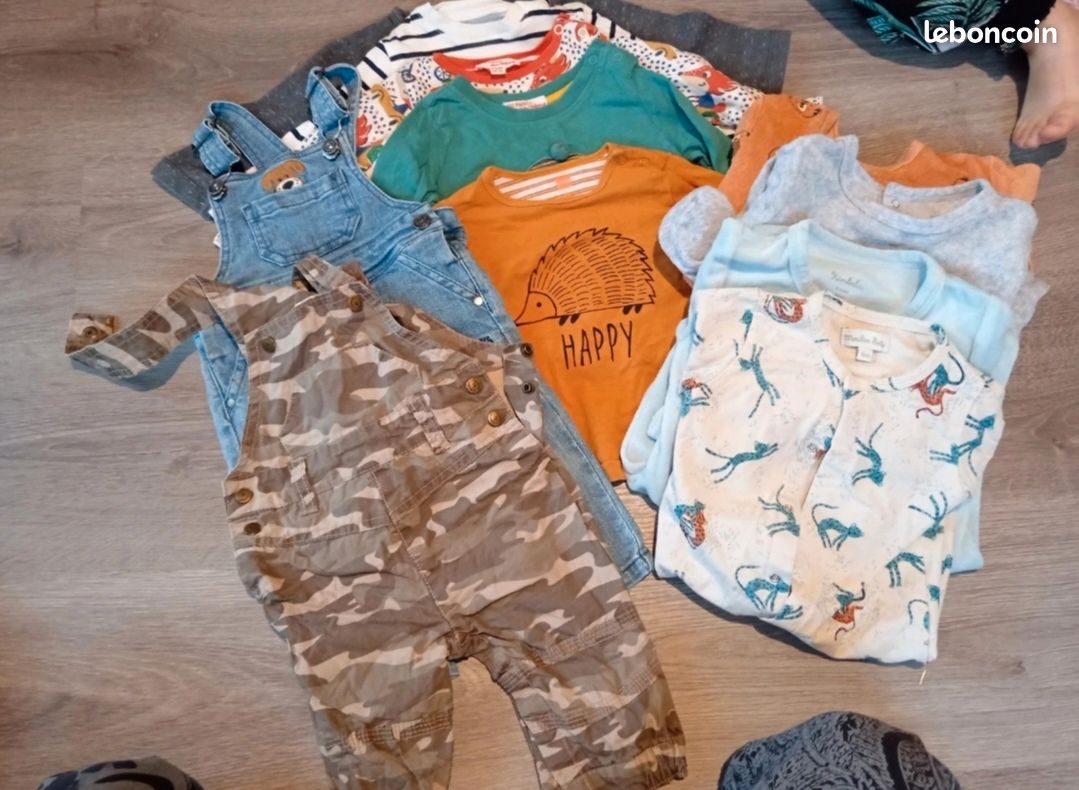 Lot de vêtements garçon 6 mois - Vêtements bébé