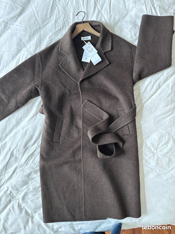 Manteau long hiver Émilie karston Neuf - Vêtements