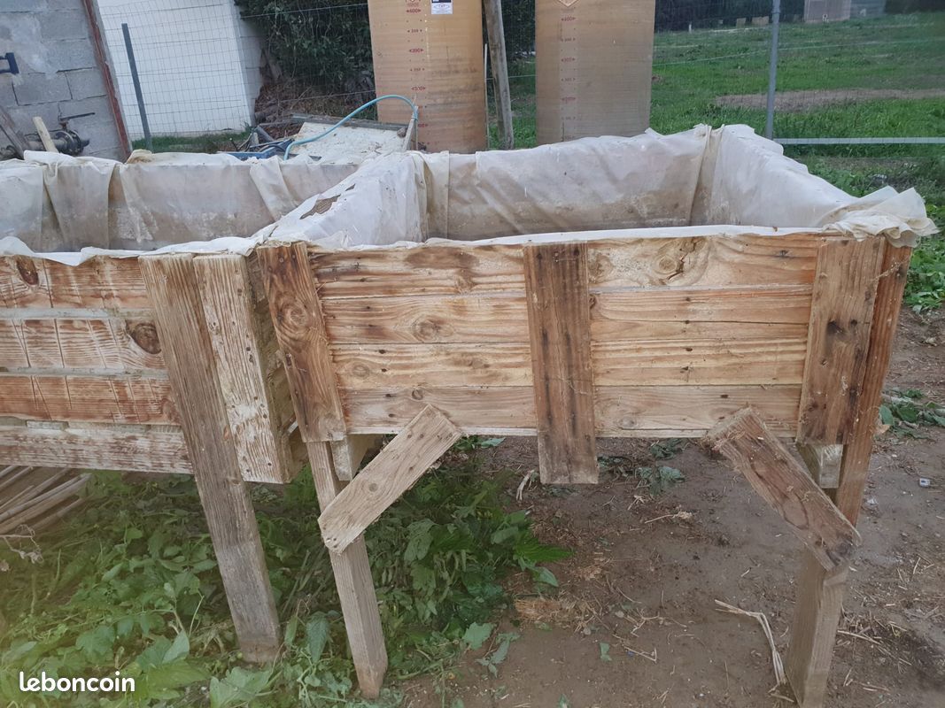 Bac en bois - Jardin & Plantes