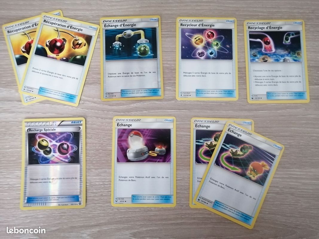 Carte pokemon objet x9 - Collection