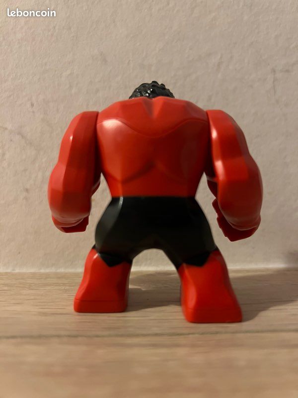 Mini figurine Hulk rouge - Jeux & Jouets