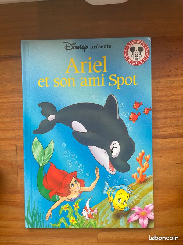 Livre disney Ariel et son ami spot - Collection