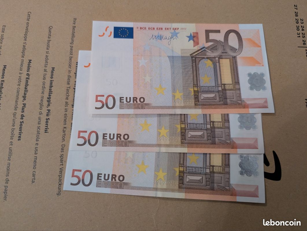 Billet 50 Euro 2002