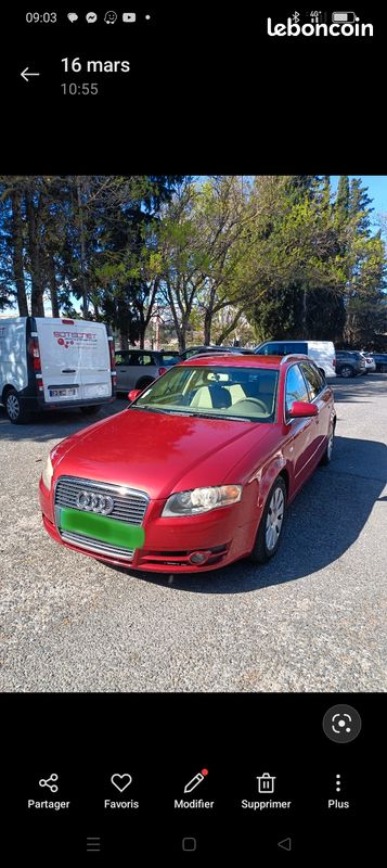 Audi A4 Quattro break 2l tfsi 200 cv - Voitures