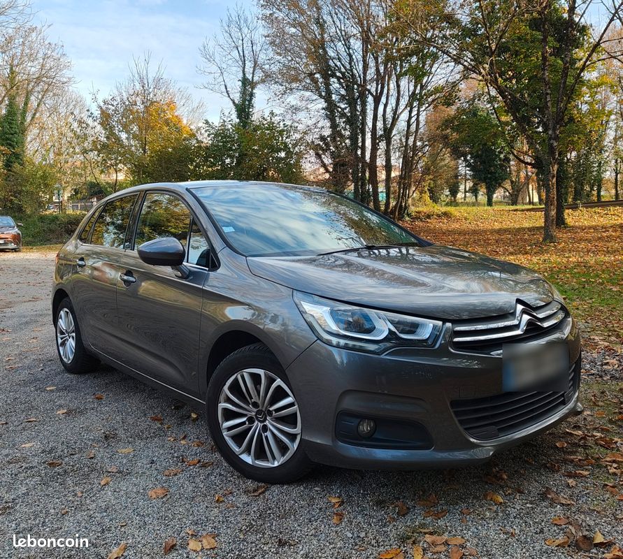 Citroën C4 Flexifuel E85 1.2 110cv finition Millenium 2016 gris ...