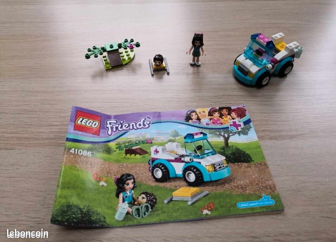 Lego friends 41086 L'ambulance vétérinaire - Jeux & Jouets