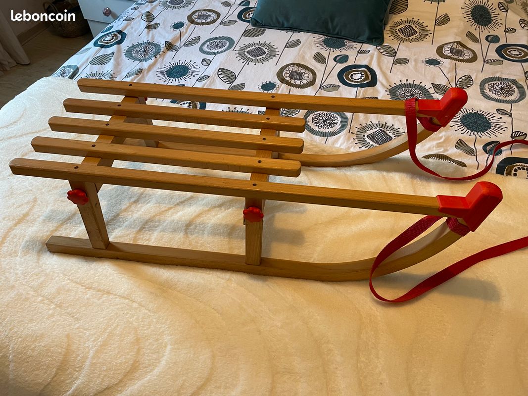 Luge en bois pliable - Sport & Plein air