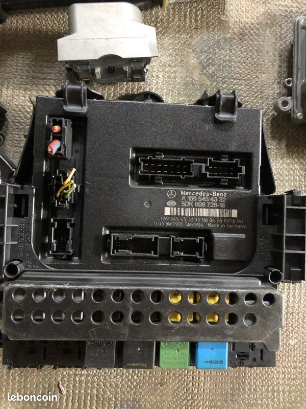 Calculateur SAM pour Mercedes classe A W169 ou classe B W245 ...