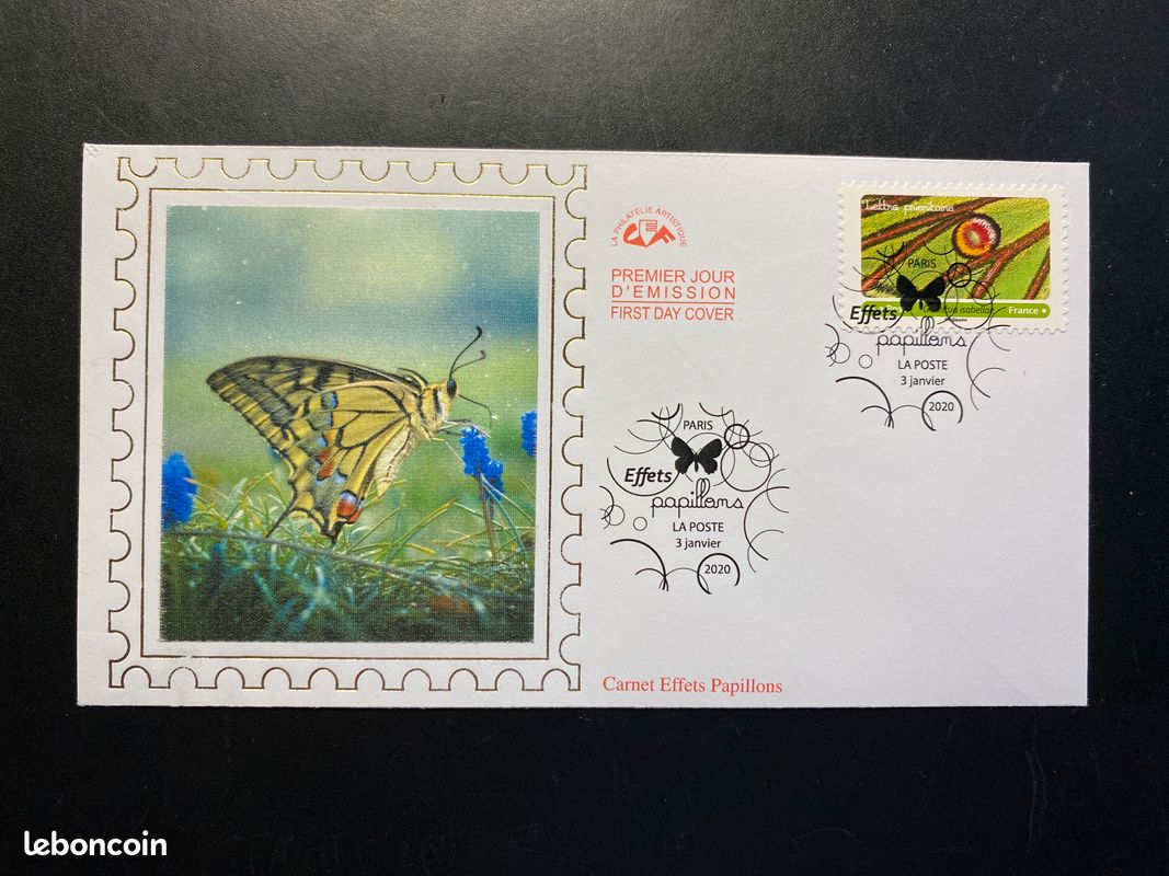 Enveloppe 1er Jour "Effets Papillons" - 03/01/2020 - AA1811 - Animaux ...