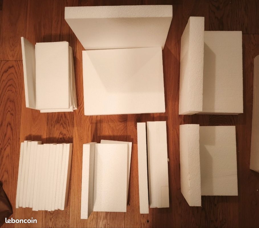 Lot polystyrène pour modélisme / décors / maquettes - Modélisme
