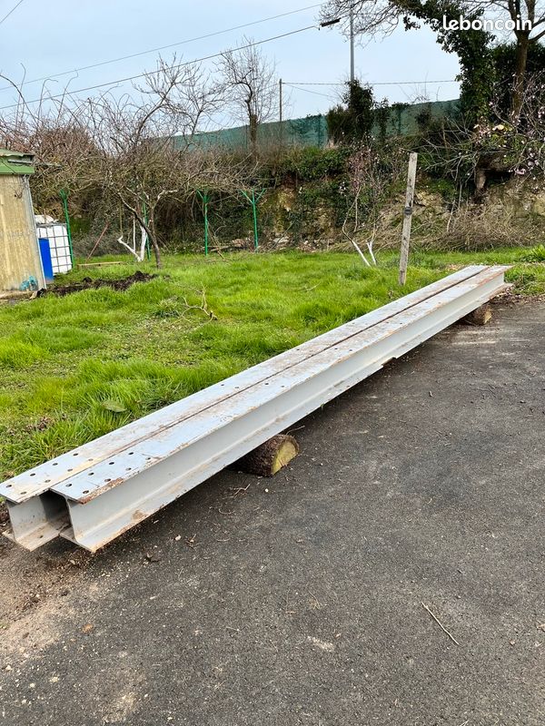 Poutrelles HEA - BTP - Chantier gros-oeuvre