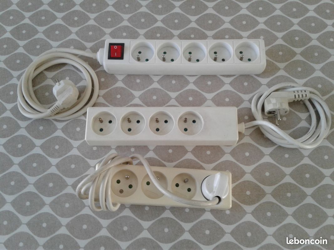 Multiprises (en lot de 3) - Bricolage