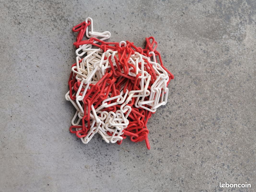 Chaine en plastique 15 mètres - Bricolage