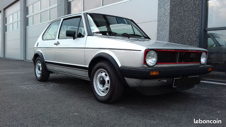 Golf 1 gti 1800 d'occasion - Voitures - leboncoin