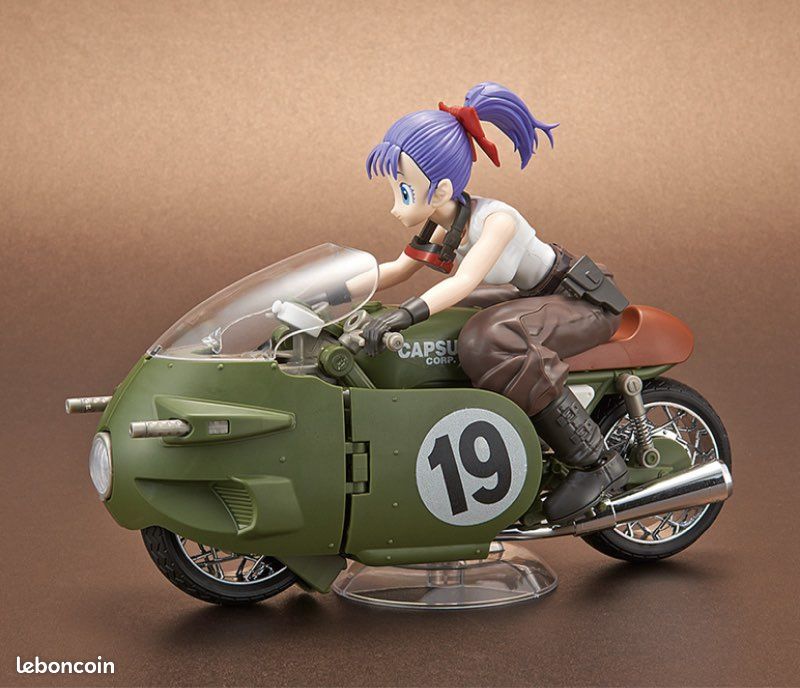 Figurine dragon ball Bulma NO.19 BIKE FIGURE-RISE MECHANICS - Collection
