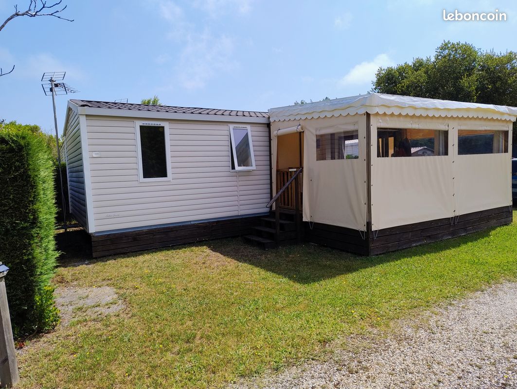Mobil home 6 pers max bassin d'arcachon - Locations saisonnières