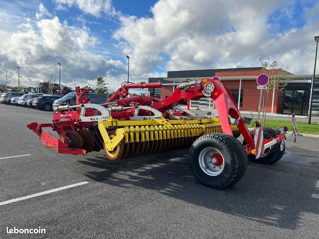 2018 Pottinger Terra Disc 5001 5 m Semi-Mount High-Speed Dechaumeur A ...