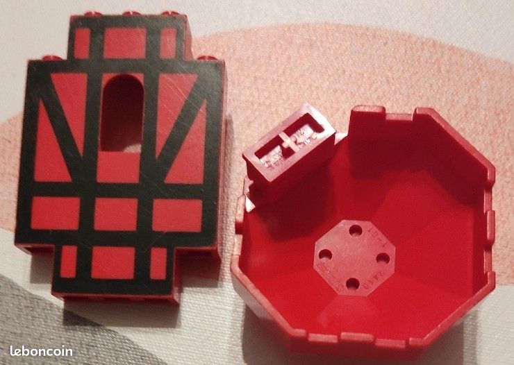 LEGO castel pièces armes et 5 personnages - Jeux & Jouets