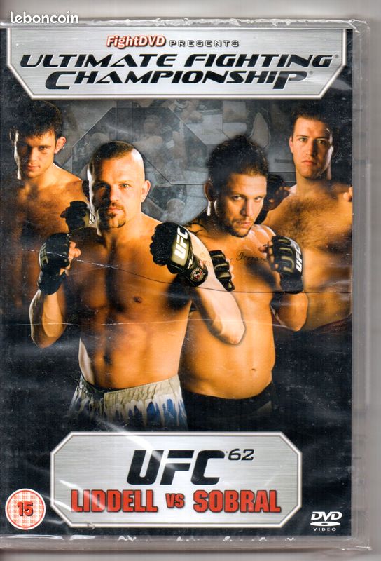 Ufc 62 - Liddell Vs Sobral (DVD) - DVD - Films