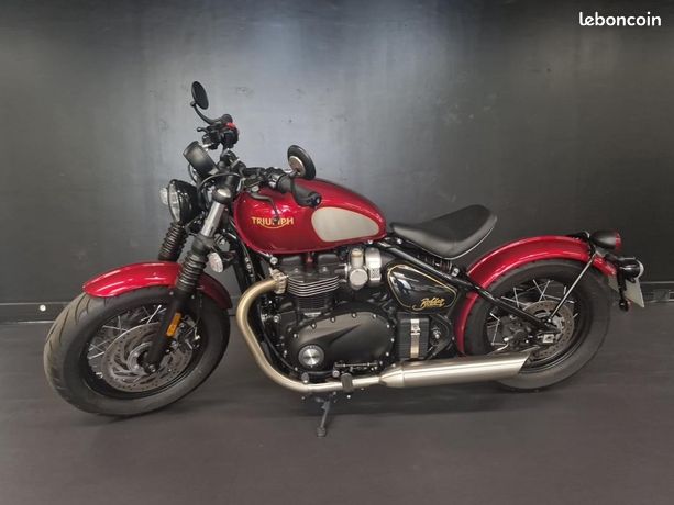 Triumph bonneville bobber d'occasion - Motos - leboncoin