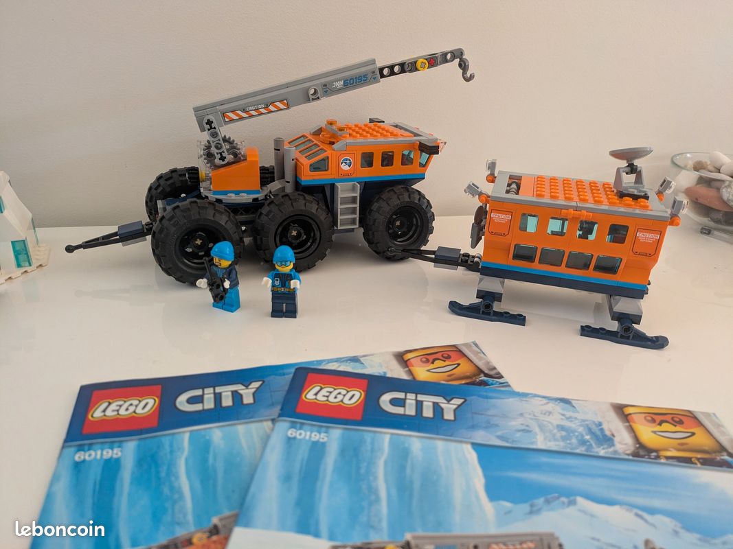 Lego 60195 La base arctique d'exploration mobile - Jeux & Jouets