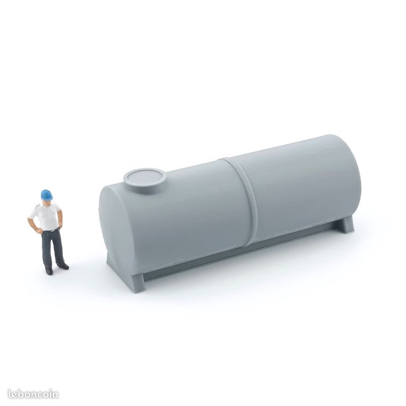 HO Citerne carburant x1 (Décor H0 1.87) - Modélisme