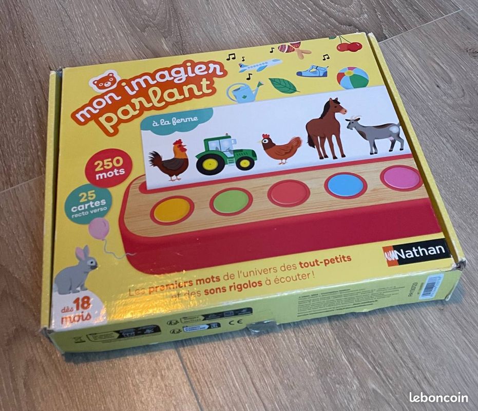Mon imagier parlant – Jouet éducatif - Jeux & Jouets