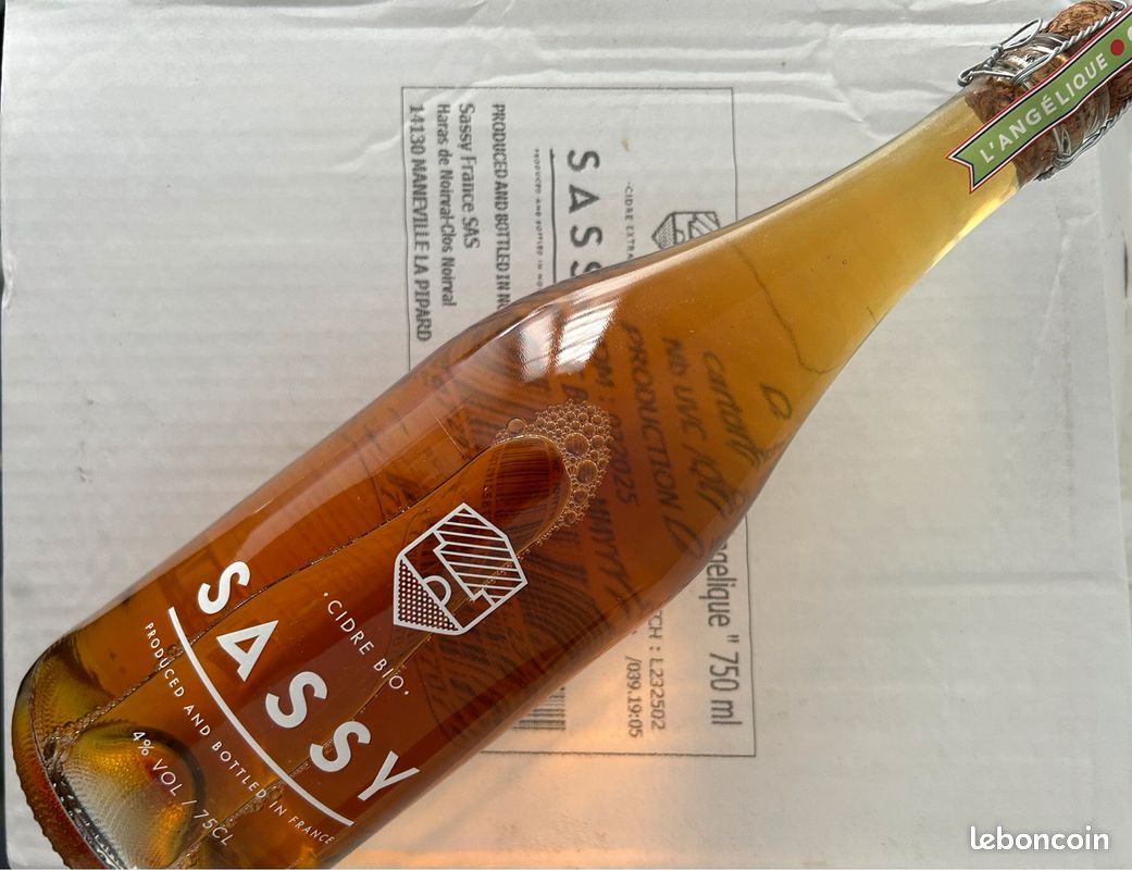 Cidre Sassy Bio - Vins & Gastronomie