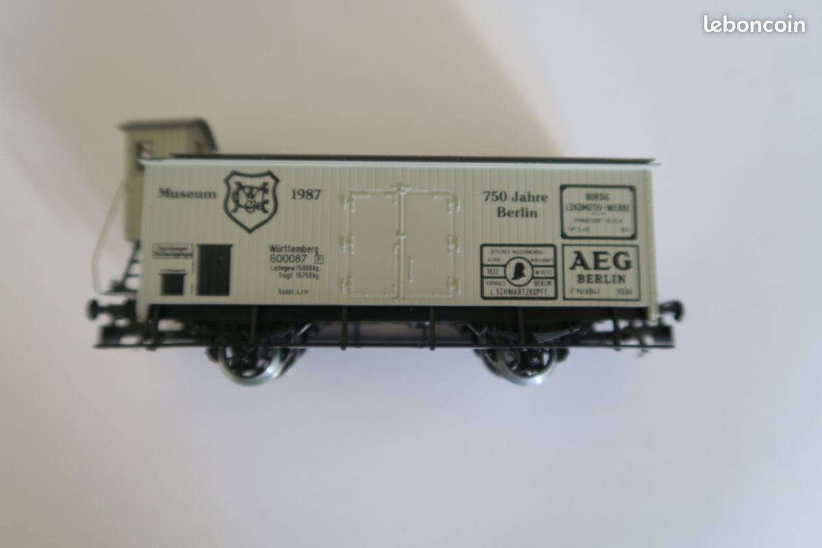 Wagon HO Museumswagen1987 - Modélisme