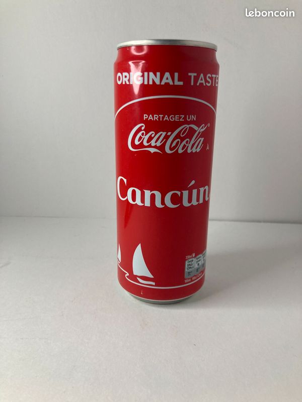 Canette COCA COLA Slim CANCUN 2017 FRANCE - Collection
