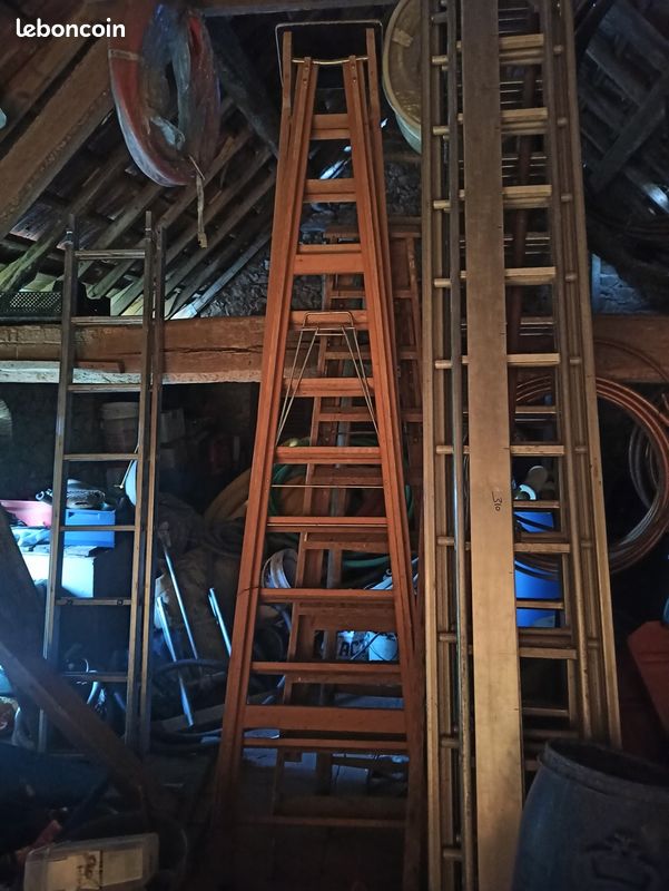 2 escabeau bois - Bricolage